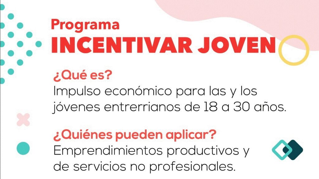PROGRAMA INCENTIVAR JOVEN | Municipalidad de la Ciudad de Crespo